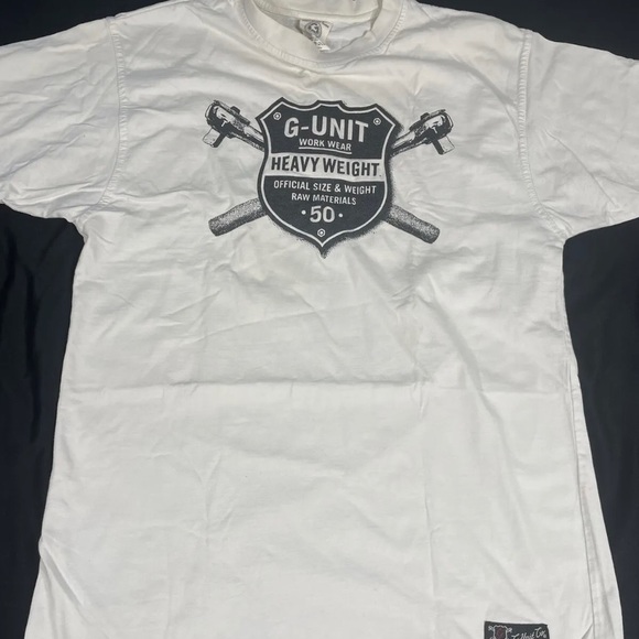 G-Unit | Shirts | Vtg Gunit Mens Clear Print Short Sleeve Tshirtsee ...